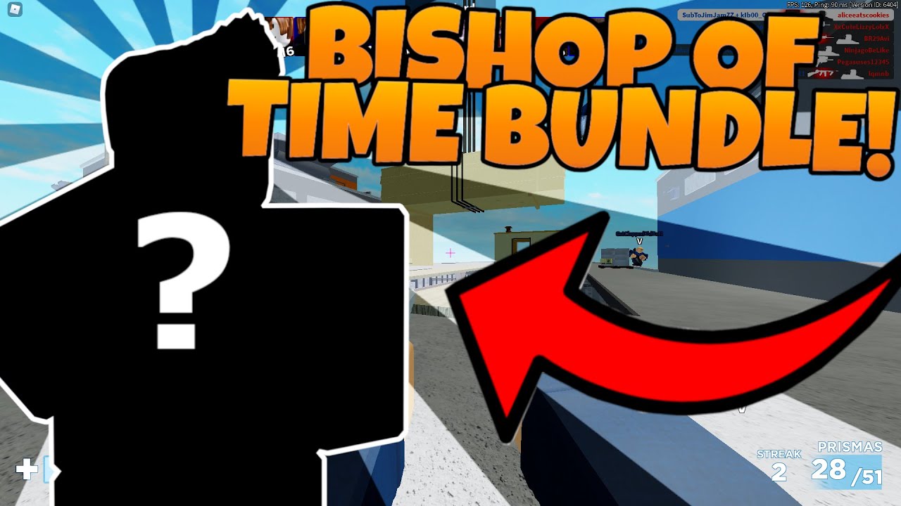 HOW TO GET BISHOP OF TIME BUNDLE! | Roblox Arsenal Tutorial - YouTube