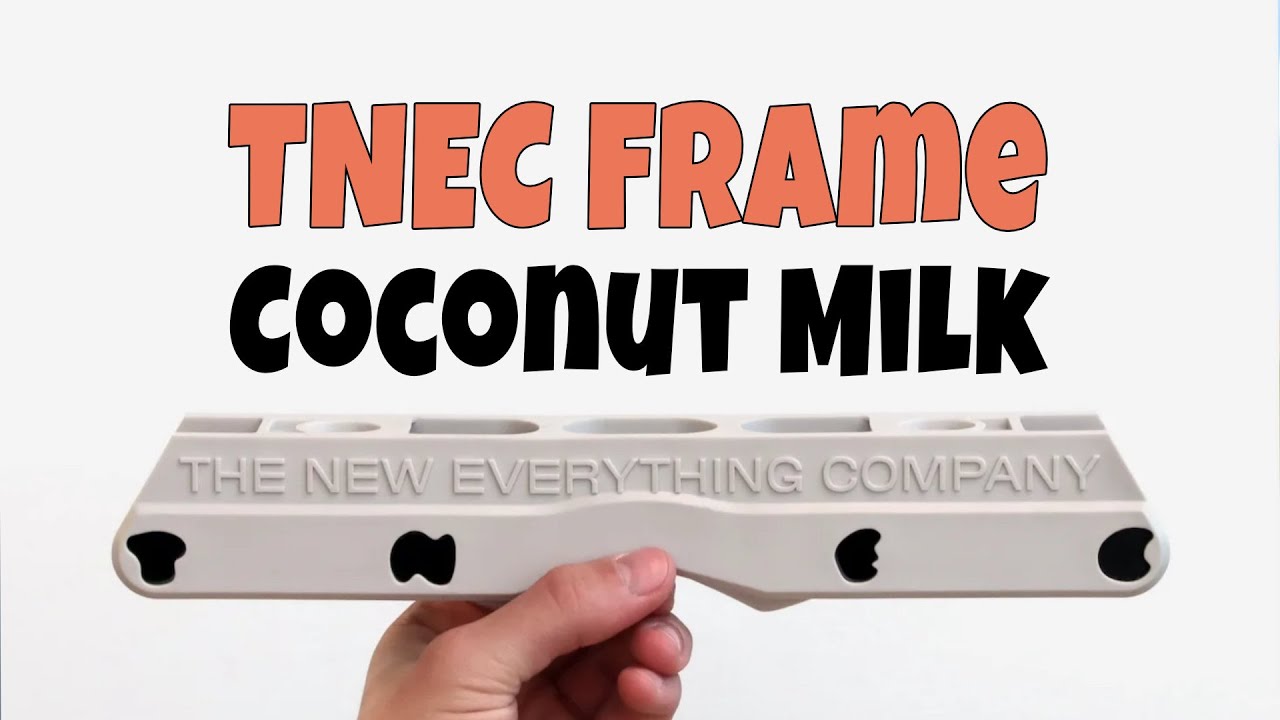 OMG! Coconut Milk TNEC Frames Unboxing and First Impression - YouTube