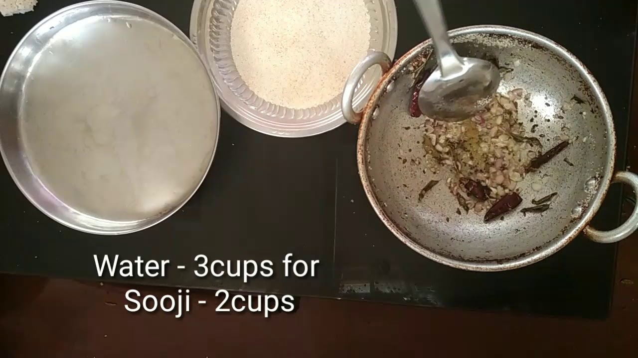 Rawa/sooji/semolina upma || samayal kurippugal in tamil சமையல் ...