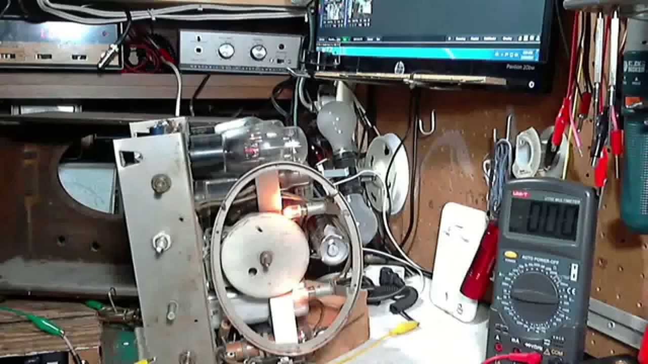 Simplex Antique Vacuum Tube Radio Video #18 - Magic Eye - YouTube