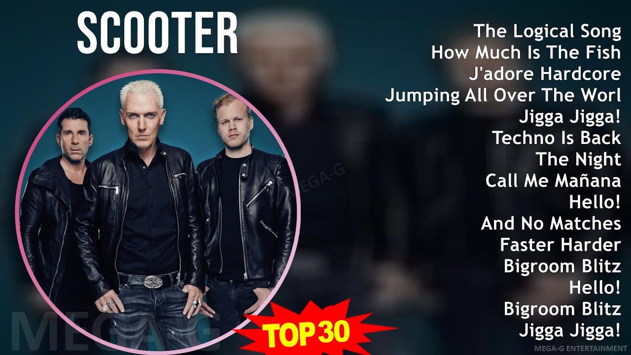 S c o o t e r 2024 MIX Top 30 der größten Erfolge ~ 1990s Music ~ Top ...