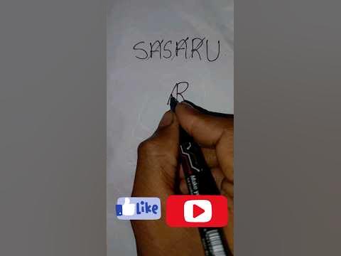 SASARU name logo Create Comment logo Create #logo #like #subscribe #shortvideo #viral #share ...