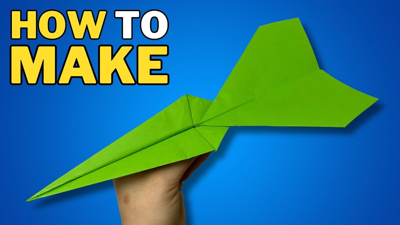 Paper Plane Making 101: How To Make Paper Plane (EASY) - YouTube