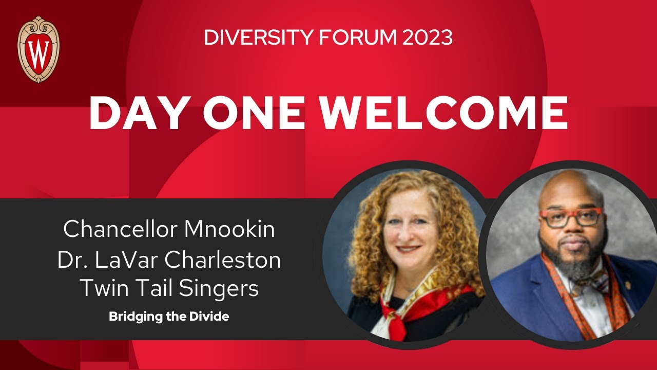 Day One Welcome | UW–Madison Diversity Forum 2023 - YouTube