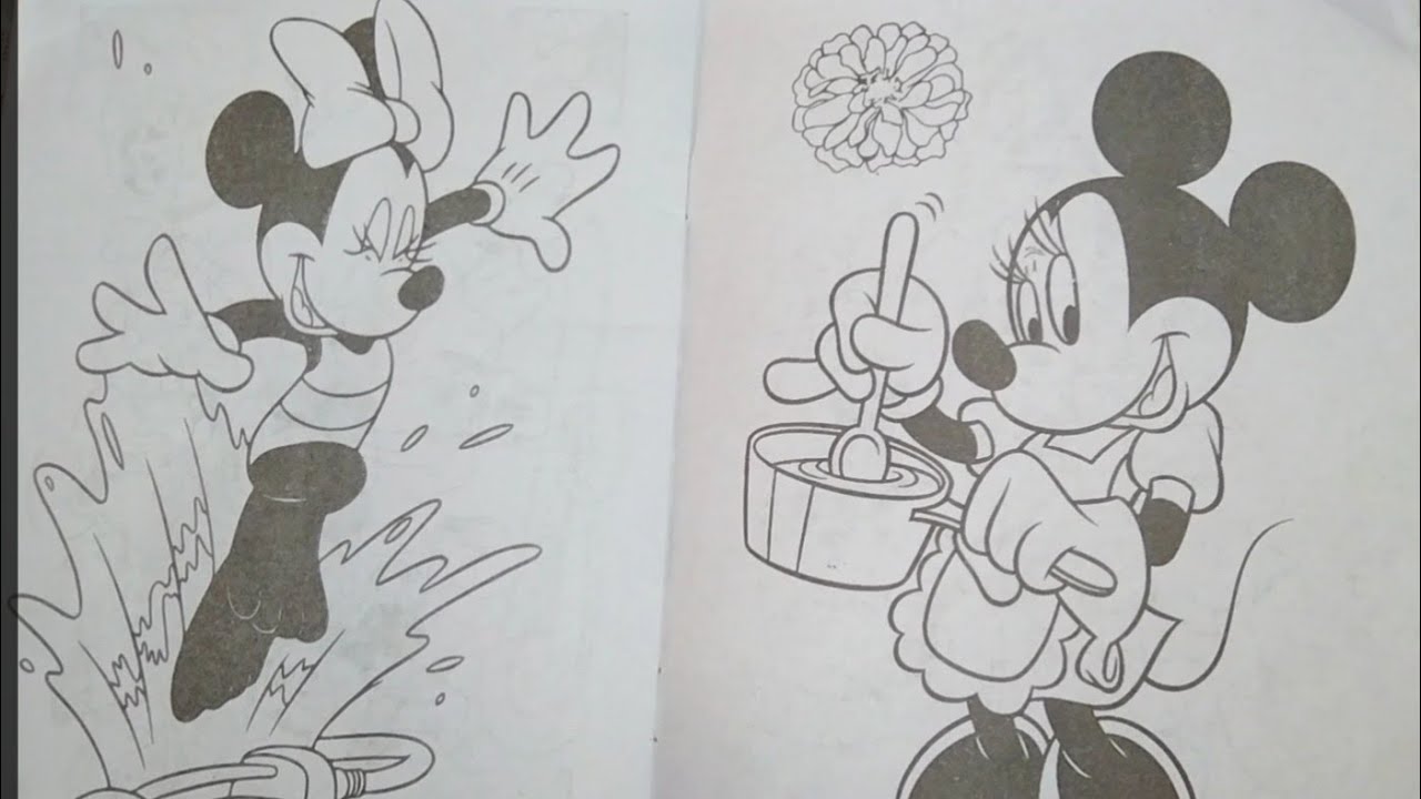 How to make a beautiful marker colours - Mickey Mouse Colours - YouTube