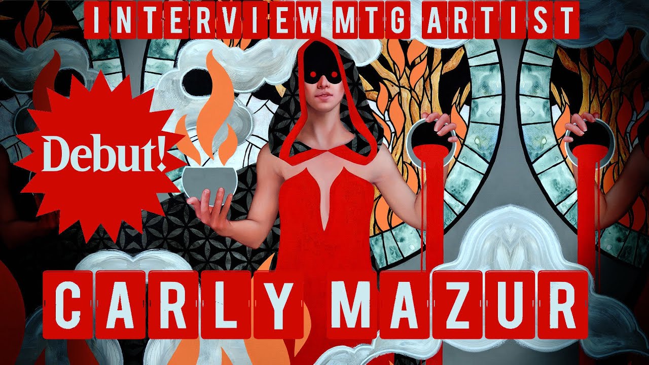 Interview: Magic the Gathering Artist Carly Mazur - YouTube