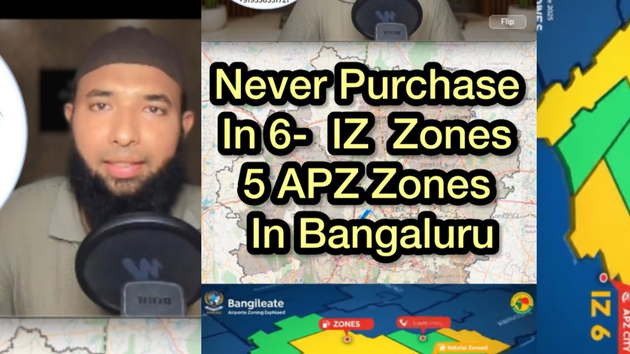 📍 Bengaluru Land Zoning Secrets Revealed 🧭 | IZ 6 Zones & APZ 5 Zones ...