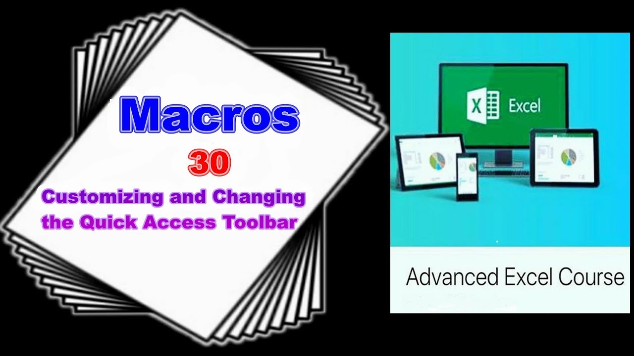 30 Customizing and Changing the Quick Access Toolbar - YouTube