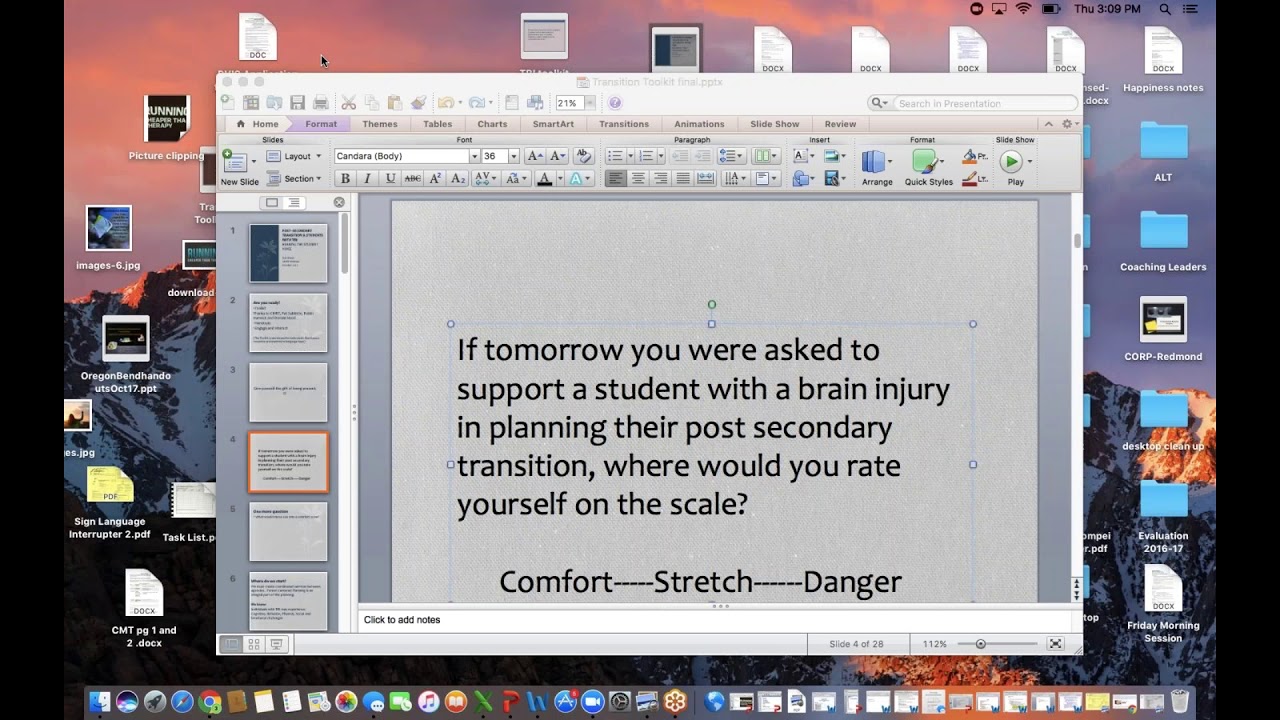 Using the Transition Tool Kit - Sue Hayes, TBI Liaison for Central ...