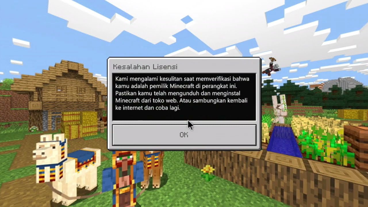 Cara Mengatasi License Error di Minecraft PE | 100% Work! - YouTube