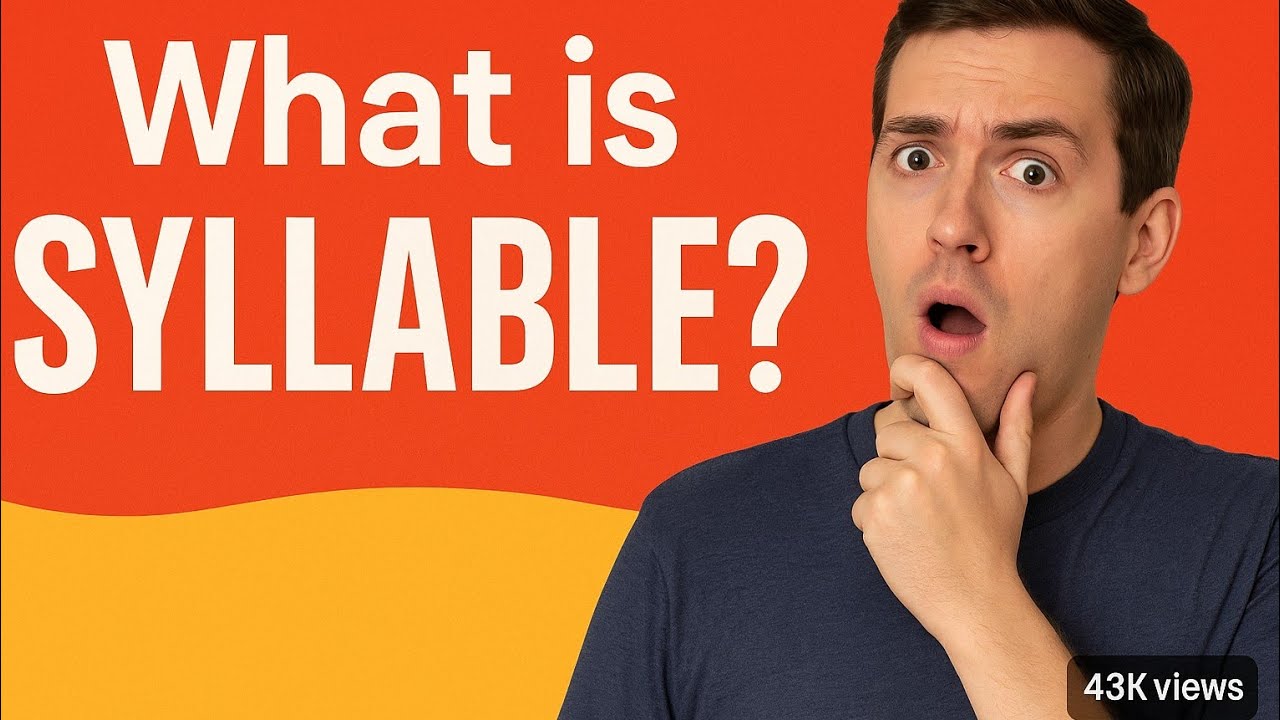 What is syllable? - YouTube