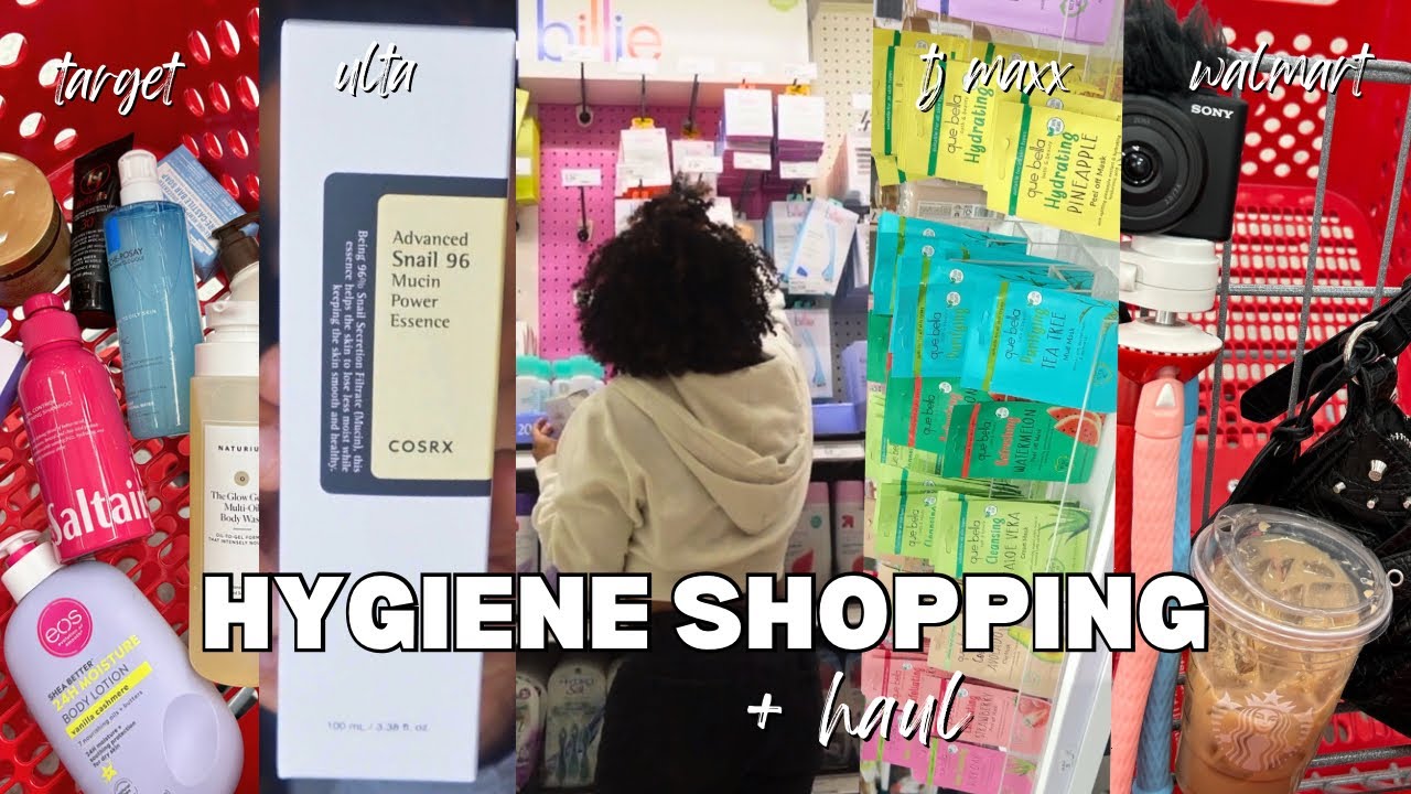 SPRING HYGIENE SHOPPING VLOG + HAUL 2023 - YouTube