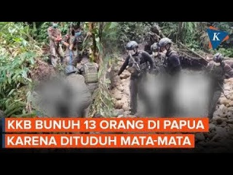 13 Orang Pendulang Emas di Yahukimo Papua Dibunuh KKB, Dituduh Mata-mata