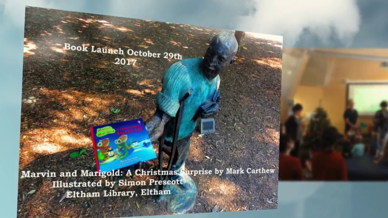 Mark Carthew Book Launch Marvin and Marigold: A Christmas Surprise ...