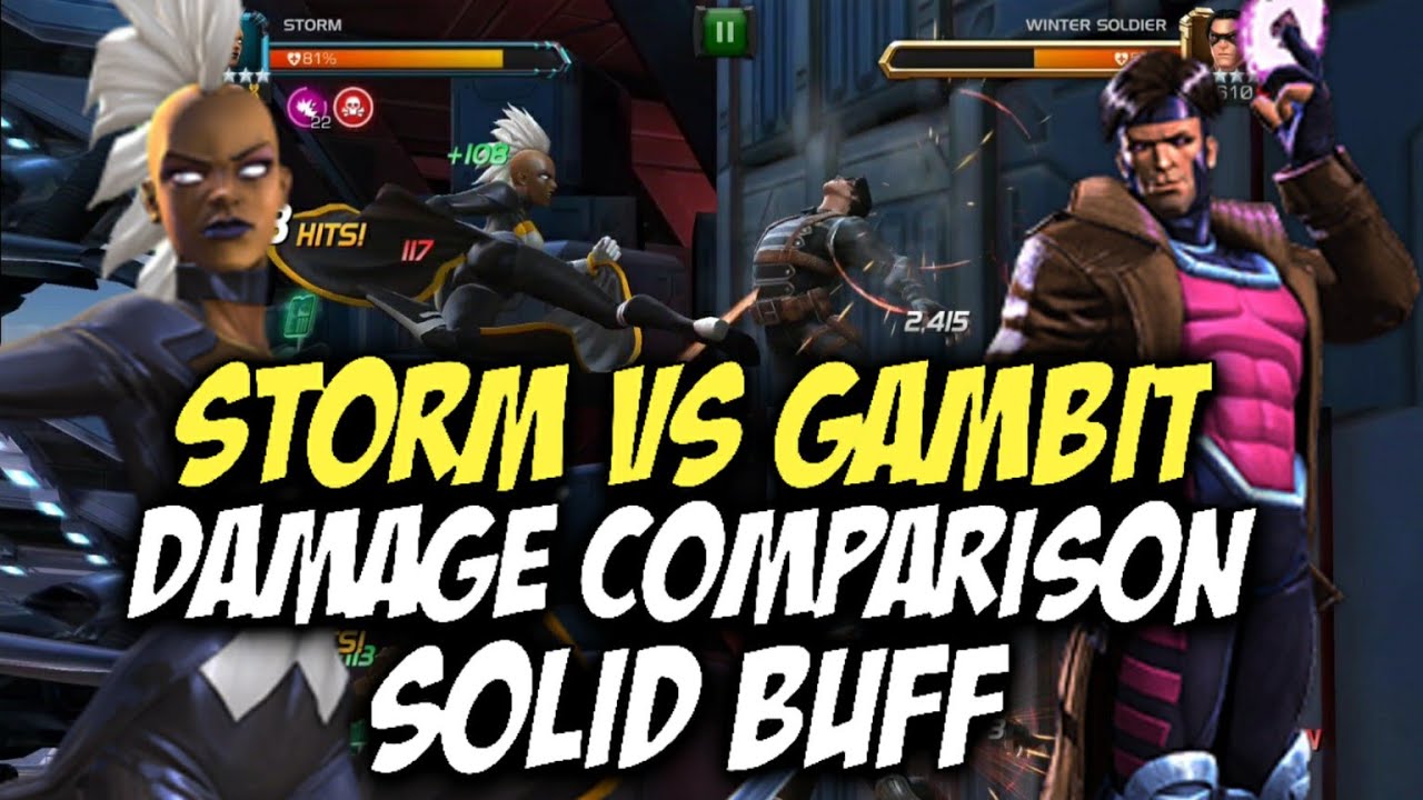 Buffed Storm Vs Gambit Damage Comparison | She Is Really Good Now ...