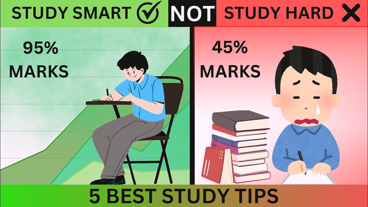 How to Study SMART?😱| 5 Secret Study Tips to Increase Your Marks ...