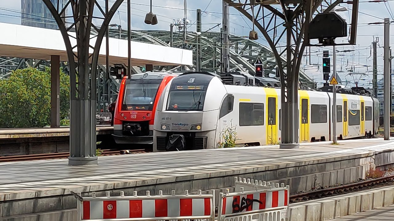 Trains And Railways, cologne Germany 🇩🇪 Köln Hauptbahnhof - YouTube
