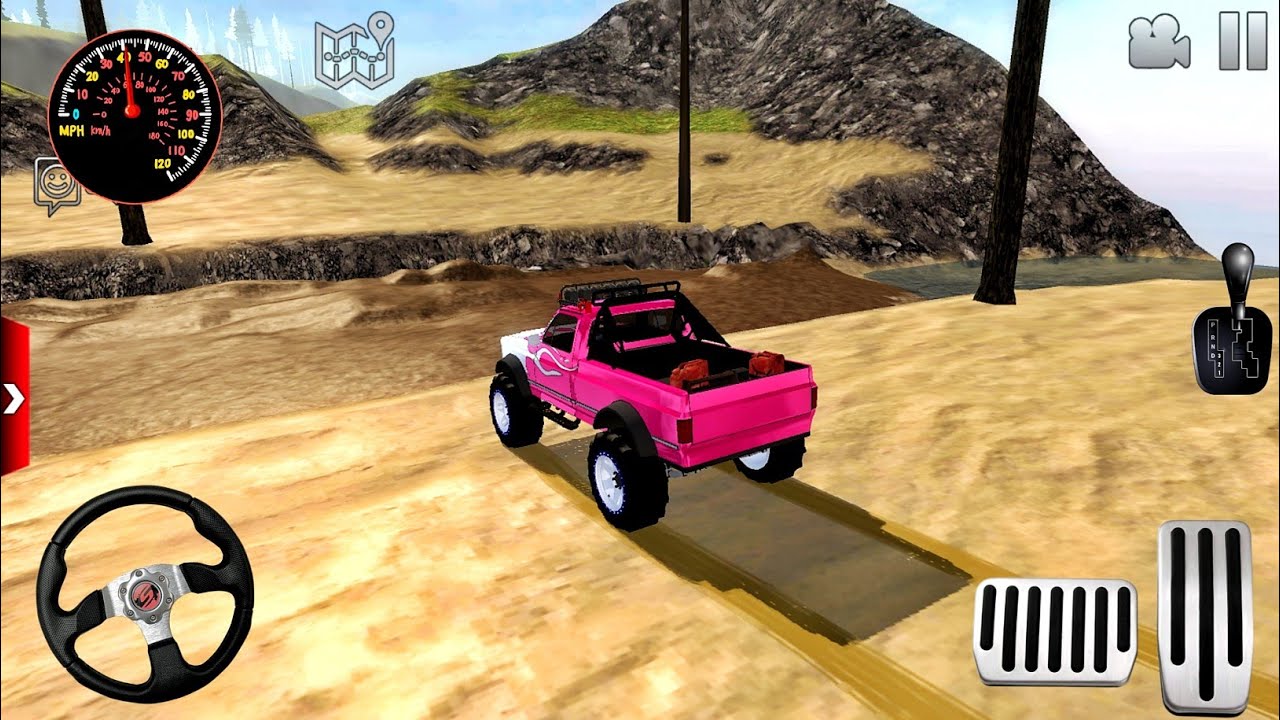 Zeep Car Driving Uphill Stnad car offroad outlaws - YouTube