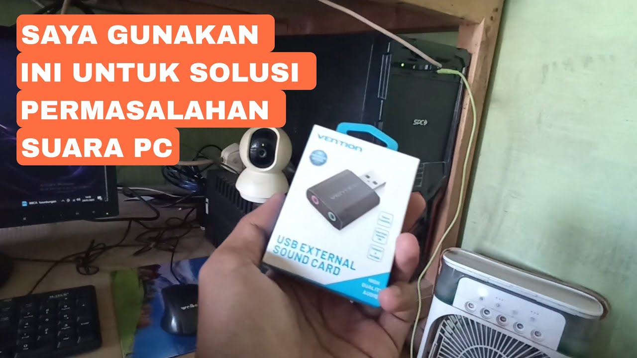 PC TANPA BLUETOOTH DAN JACK RUSAK? SOLUSI ADAPTOR USB UNTUK MUSIK - YouTube