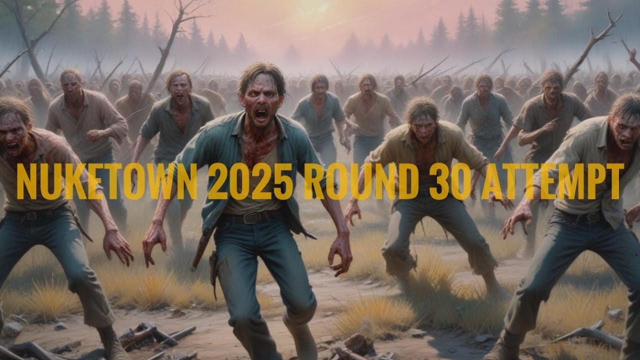 Call of Duty Black Ops II - Zombies - NukeTown 2025 Round 30 challenge ...