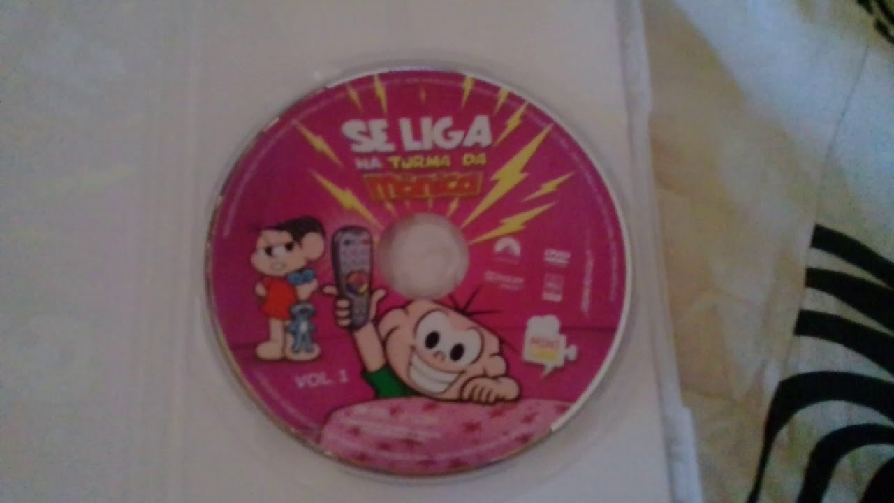 Unboxing DVD Se Liga na Turma da Mônica - Vol. 1 - YouTube