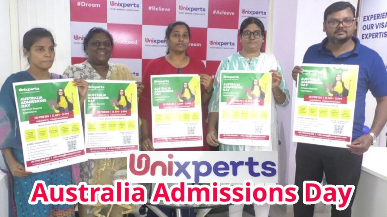 UNIXPERTS || Australia Admission Day || On 17th Feb || Anitha Kommaraju ...
