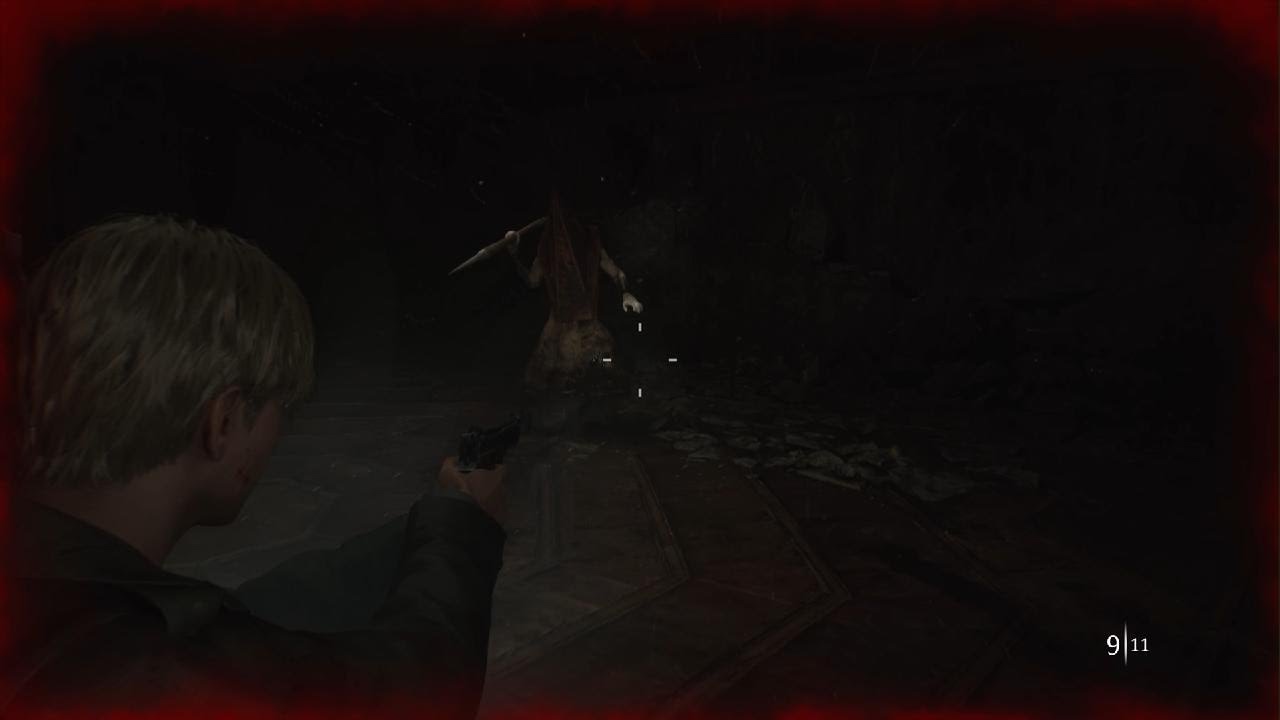 Double Pyramid Head Boss Fight | Hard Difficulty | Silent Hill 2 Remake ...