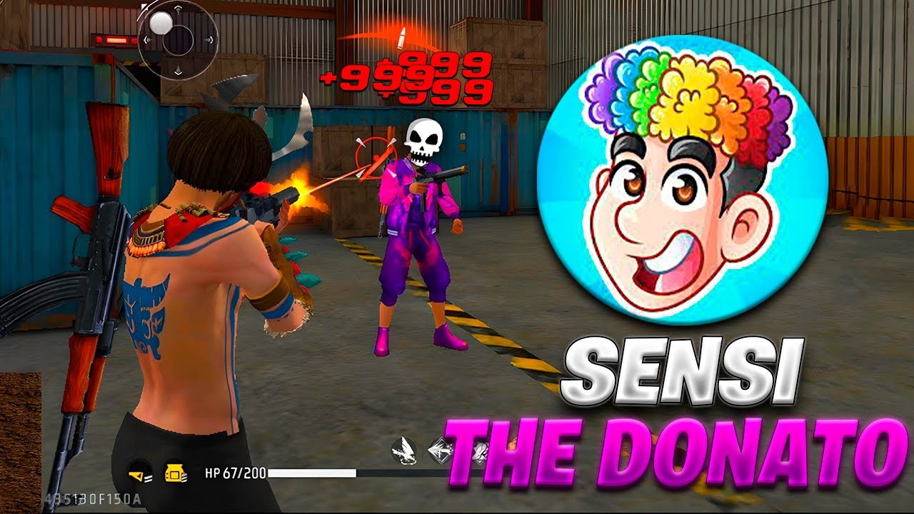 Probé La Sensibilidad PERFECTA de THE DONATO en Free Fire😈 (HACKER🤯 ...