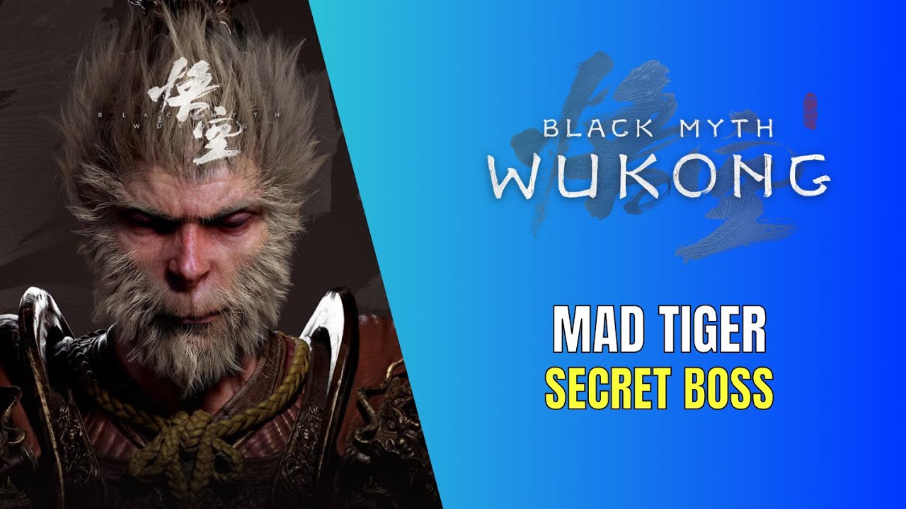 Black Myth: Wukong Mad Tiger Secret Boss Location - YouTube