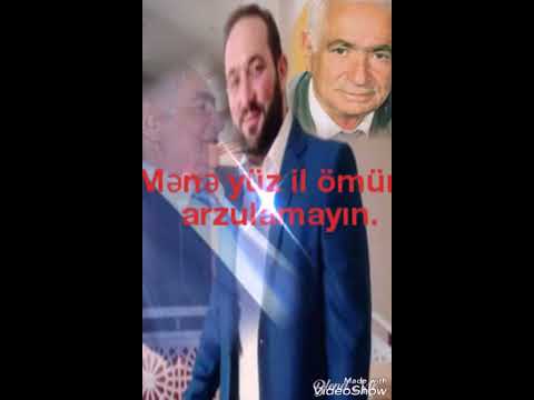 Vahid Eziz:Mene yuz il omur arzulamayin ...
