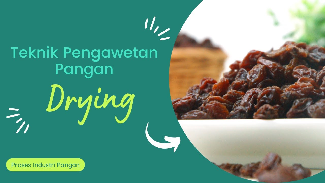 Teknik Pengawetan Pangan Pengeringan (drying) - YouTube