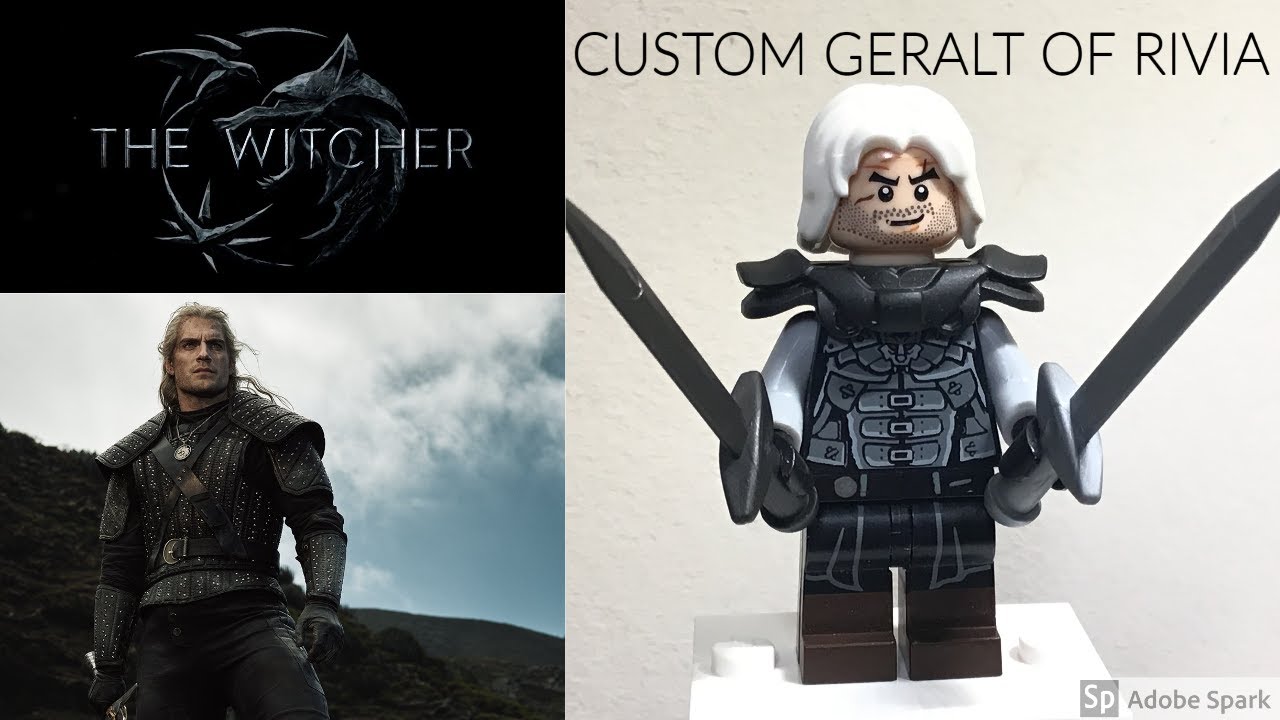 How to Make A Custom LEGO Geralt of Rivia From Netflix's The Witcher ...