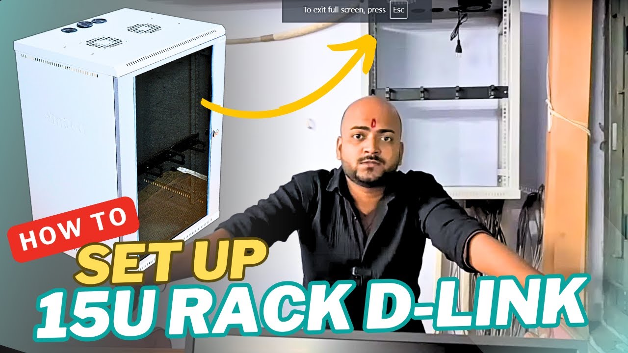 Mastering 15U D-Link Rack Setup 🔥 | Complete Installation Guide | Spiro ...