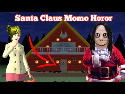 There's a New secret place for Santa Claus Momo Horor | Sakura School ...