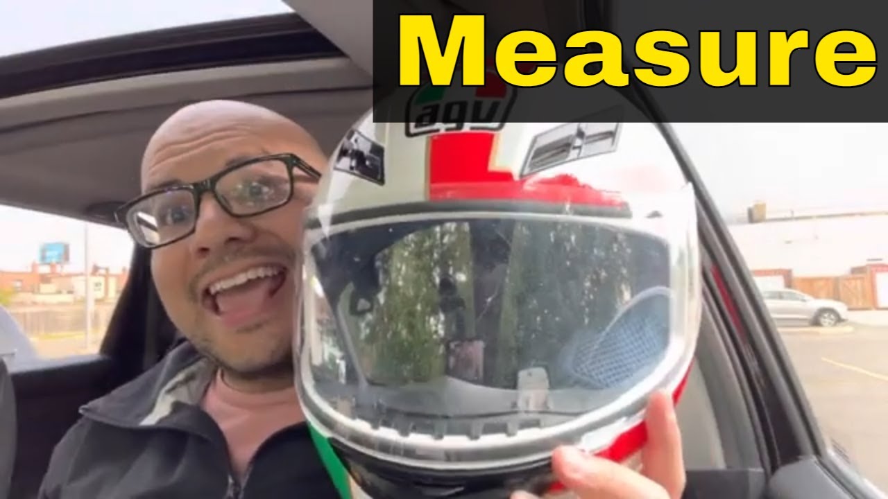 How To Measure Head For A Motorcycle Helmet-Proper Fitment Tutorial ...