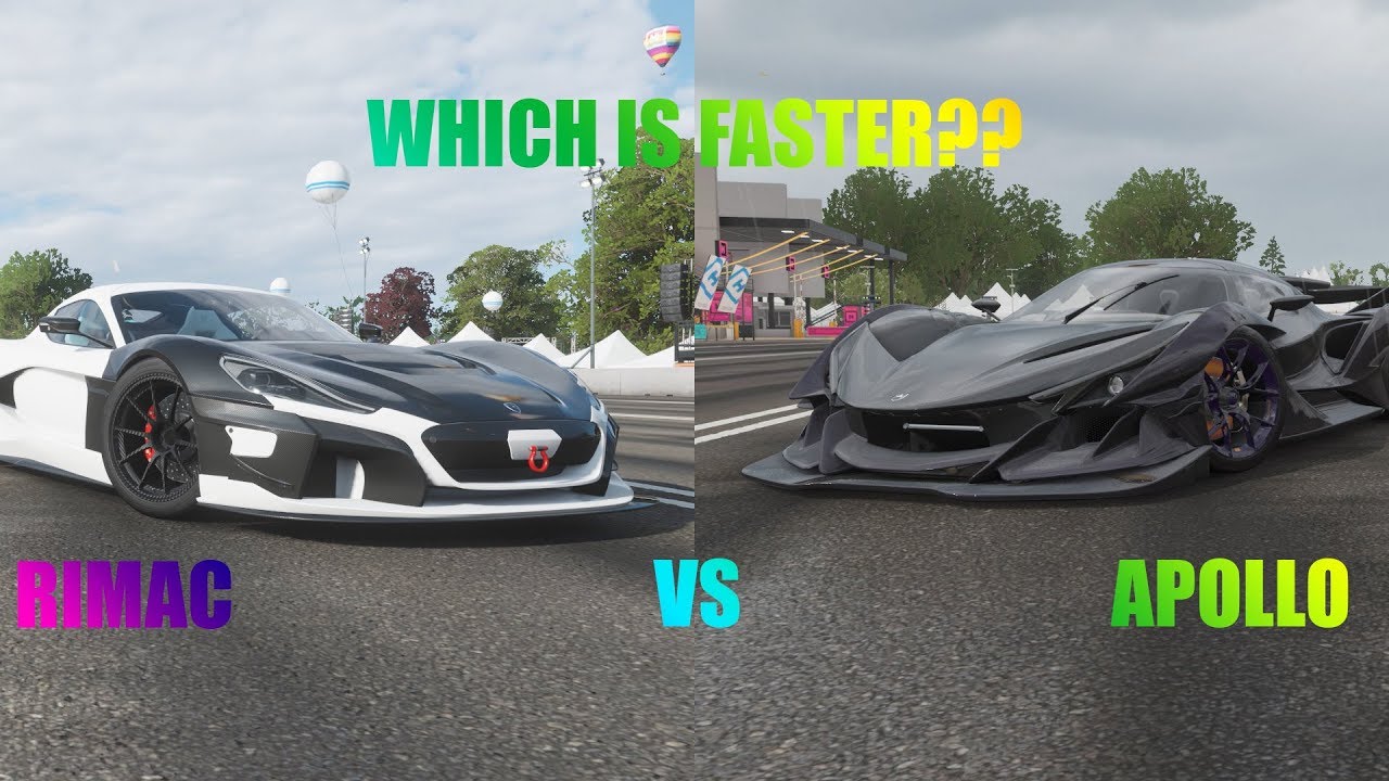 FH4: Apollo Intensa Emozione VS Rimac C-Two - Which Is Better? - YouTube