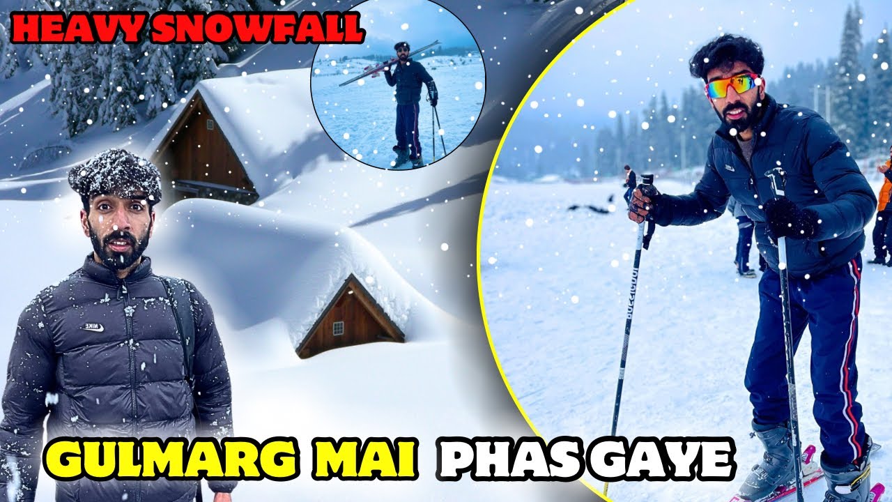 Gulmarg Mai Phas Gaye😭Worst Day Of My Life - YouTube
