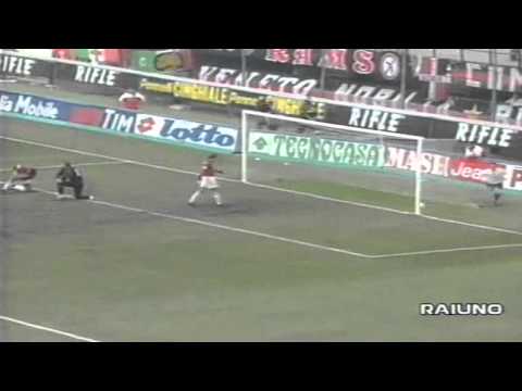 Serie A 1997-1998, day 17 Milan - Fiorentina 0-2 (L.Oliveira, Morfeo ...