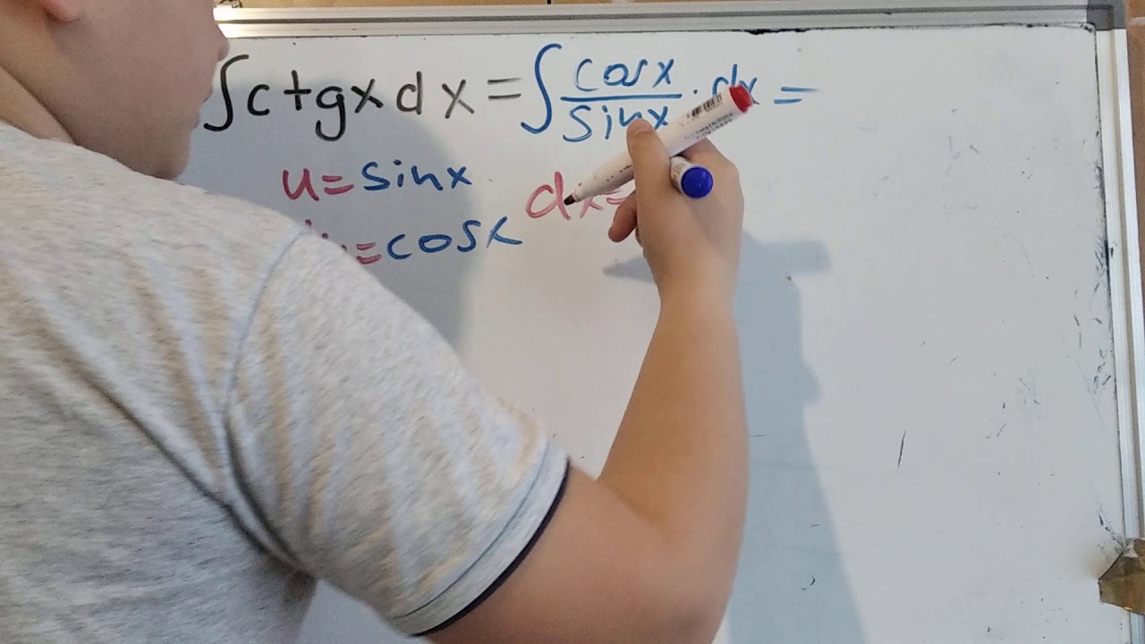 222.Integral of ctgx - YouTube