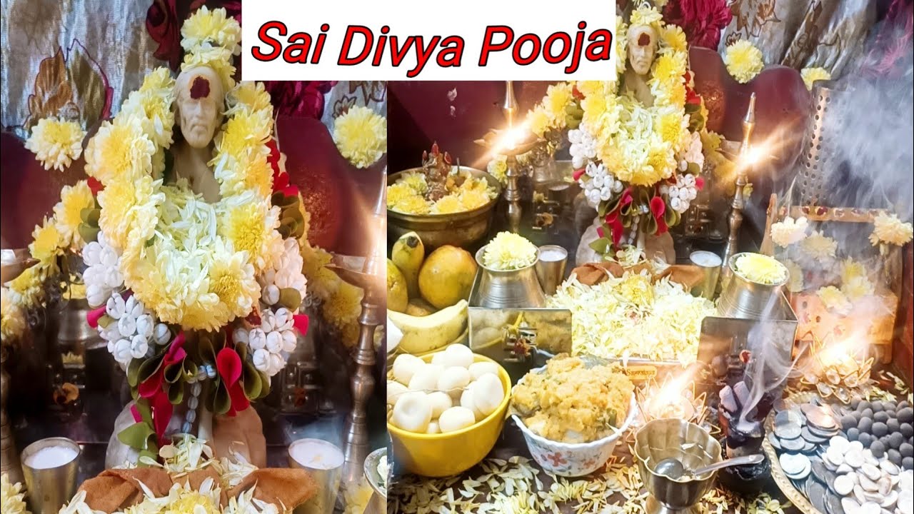 Sai Baba Divya Pooja#first week#Om Sai Ram - YouTube