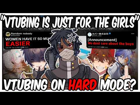 The Issue With And Around Male Vtubers.