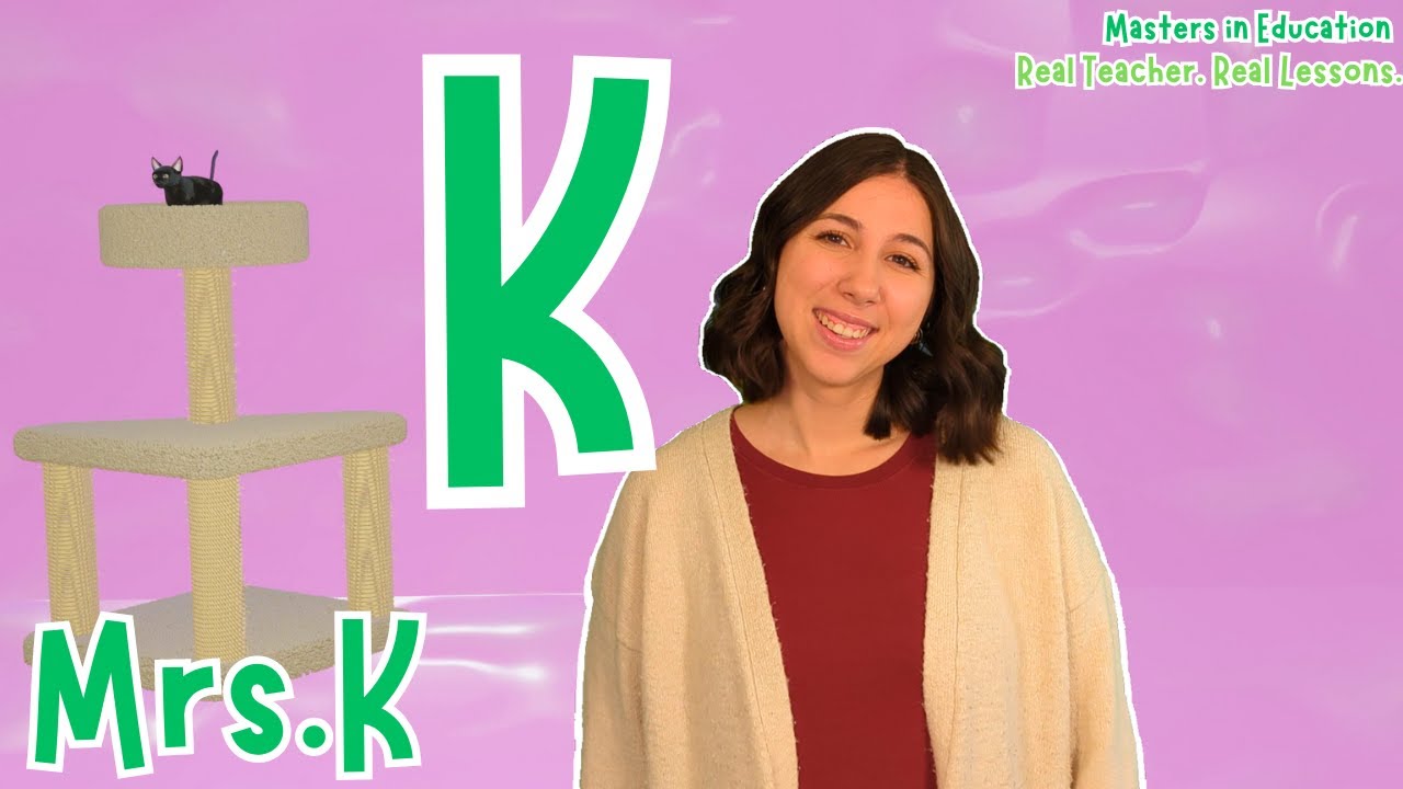 Letter K | Phonics, Phonemic Awareness, Phonological Awareness | Letter ...