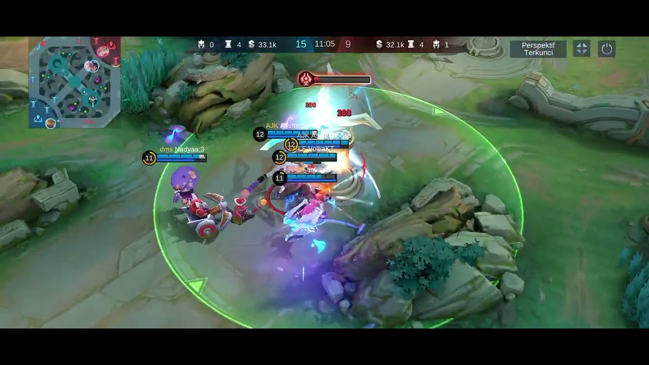 part 2 rising area - mobile Legends - YouTube