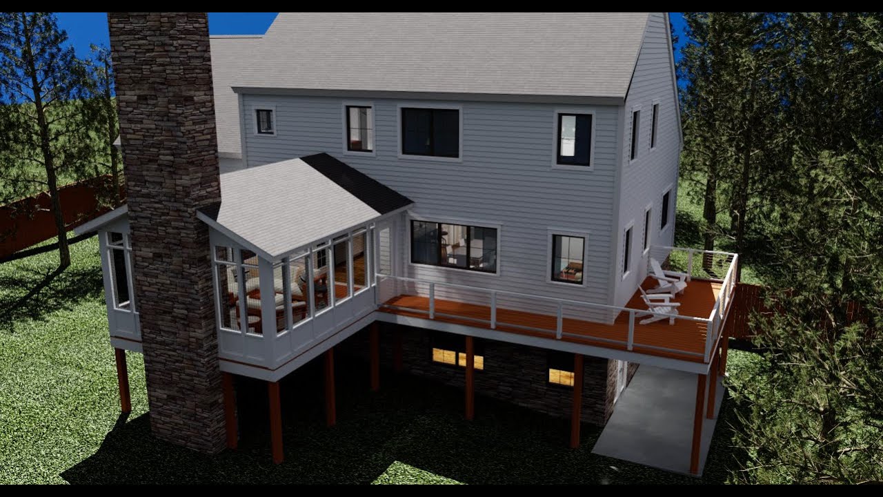 SoftPlan Screen Porch Design - YouTube