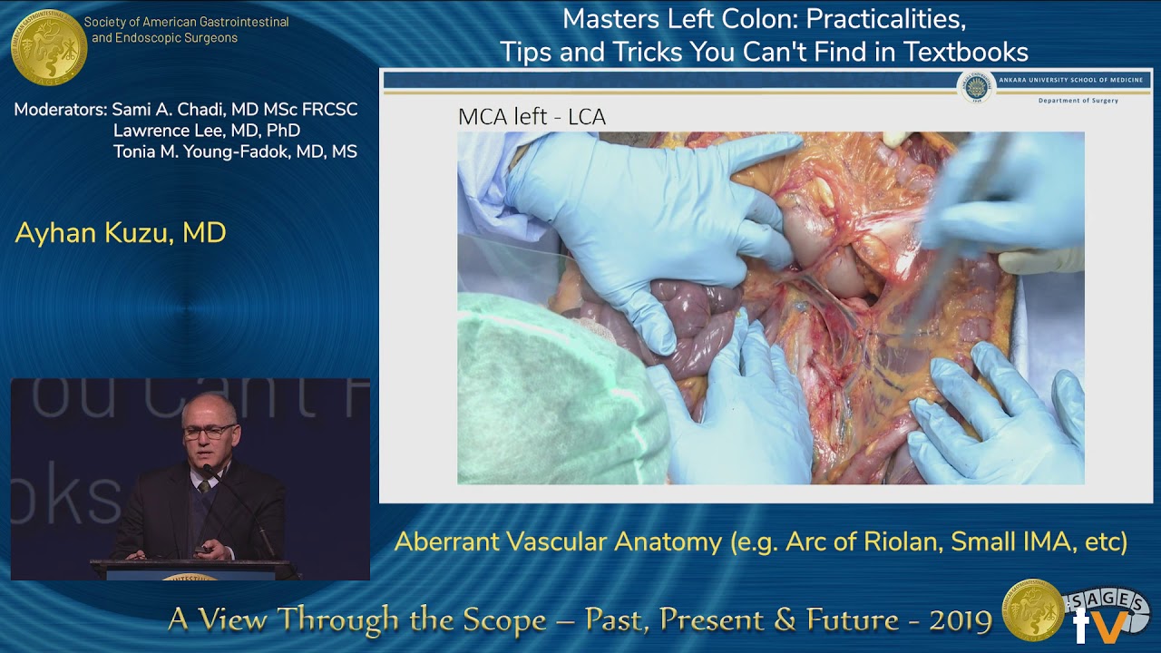 Aberrant Vascular Anatomy (e.g. Arc of Riolan, Small IMA, etc) - YouTube