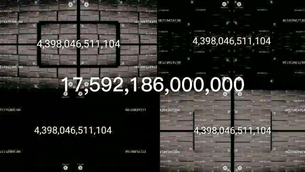 Numberblocks 1 Sextillion times - YouTube