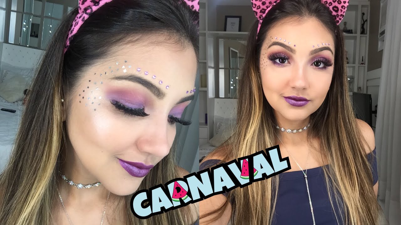 MAKE DE CARNAVAL - YouTube