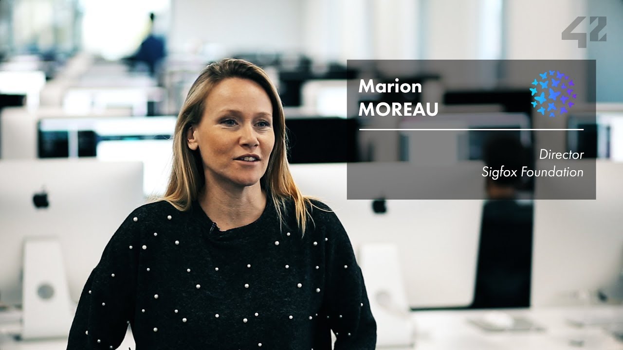 Interview with Marion Moreau, Director at Sigfox Foundation - YouTube