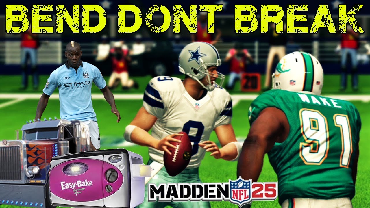 Madden NFL 25 - Tony Romo " BEND DON'T BREAK " Crazy ! Madden 25 ...