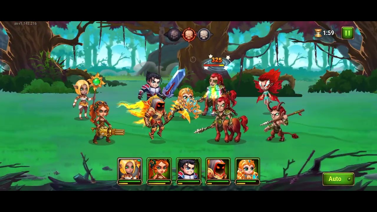 Hero wars Ginger in Action - YouTube